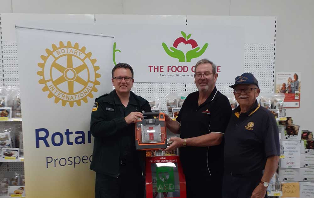 A Life Saving Gift – Rotary Club of Prospect